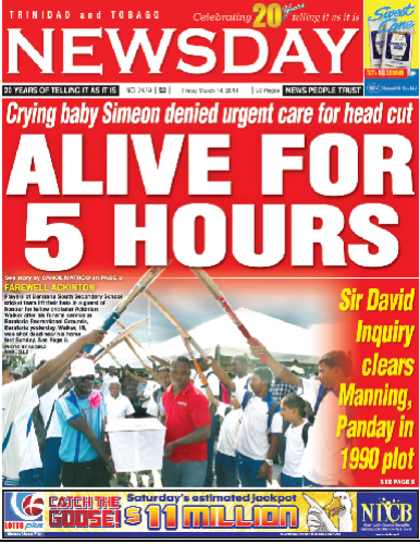 Newsday « Trinidad And Tobago News Blog